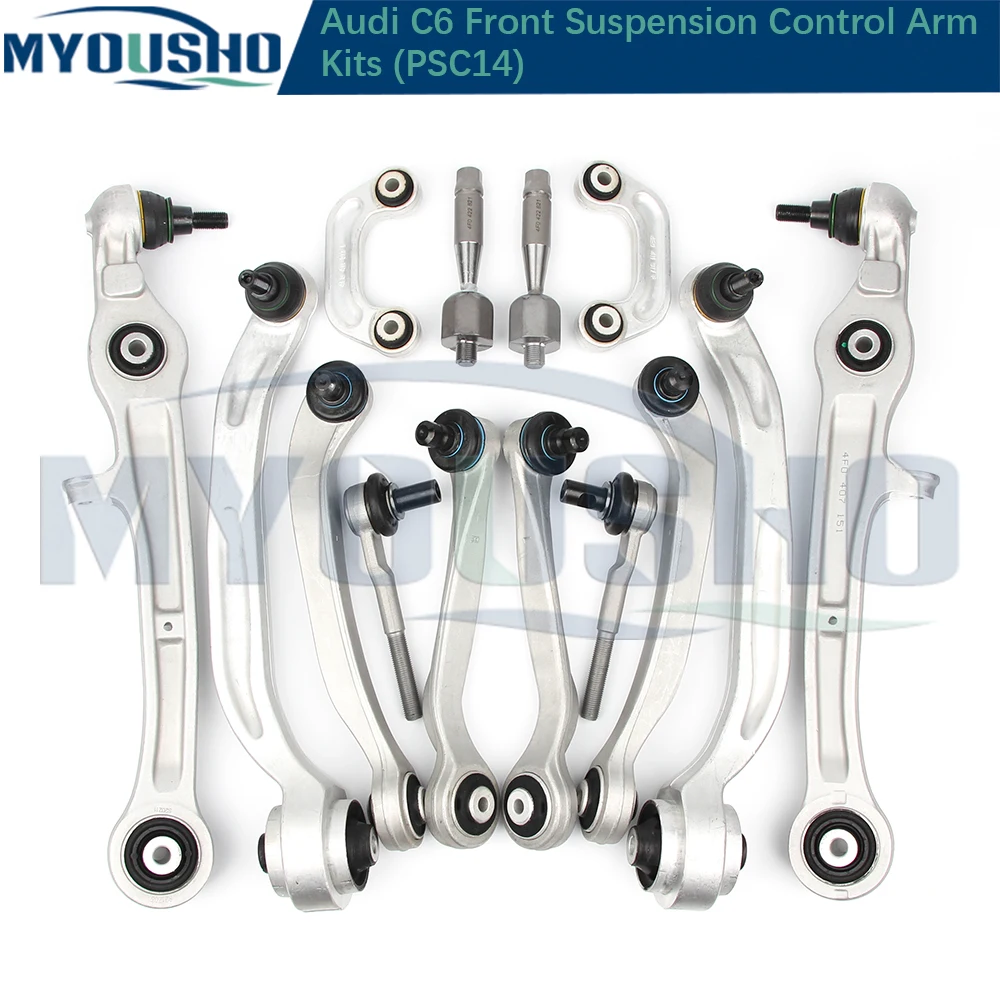 Myosho14pcs-Front-Supspension-Control-Arm-Ball-Joint-Stabilizer-Link ...