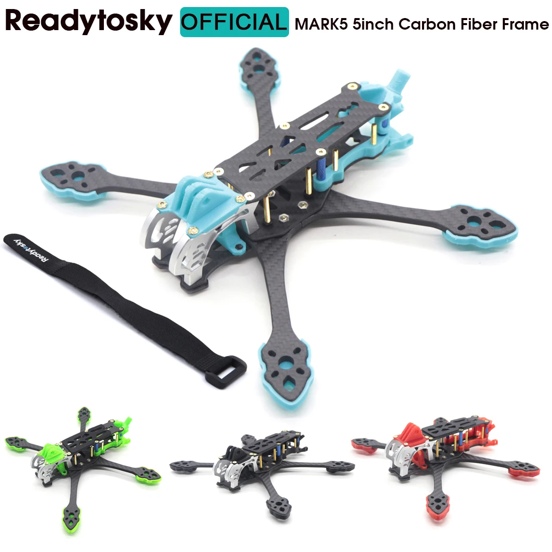 MARK5 마크 5 O3 225mm / DC O3 222mm FPV 탄소 섬유 프레임, 에어 유닛 비스타 항공 아날로그 O3 ...