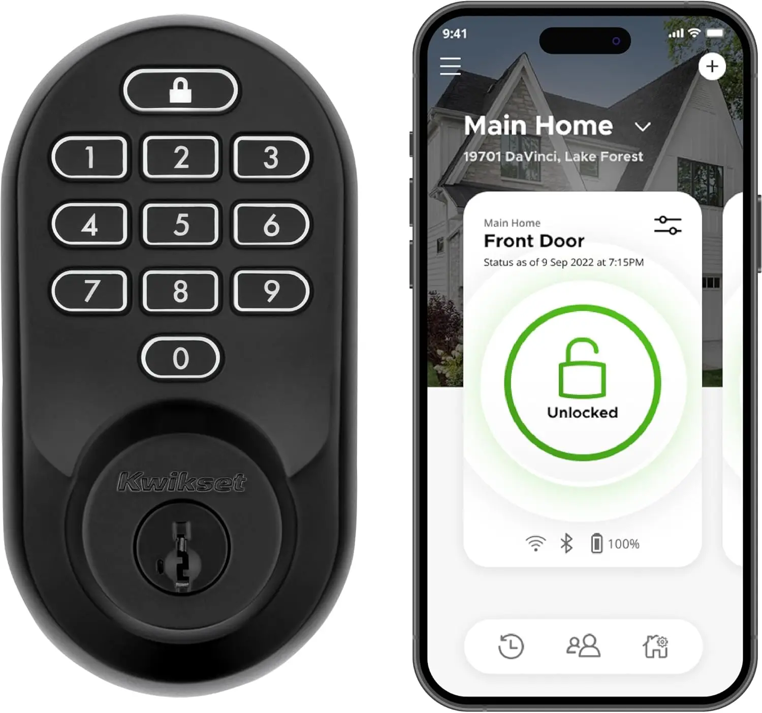 Wi-Fi-Smart-Lock-Keyless-Entry-Door-Deadbolt-Geofence-Auto-Unlock-No ...