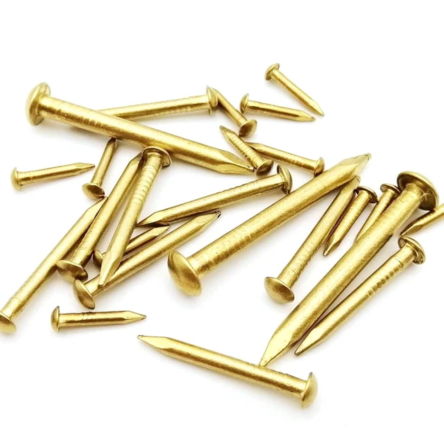 Miniature Brass Nails