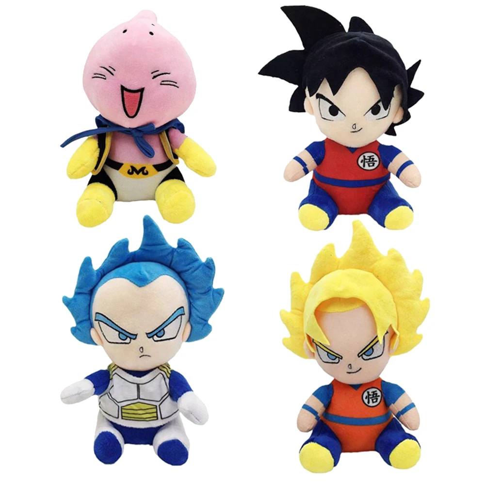 20cm-Dragon-Ball-Plush-Toys-Super-Saiyan-Goku-Vegeta-Picollo-Trunks ...
