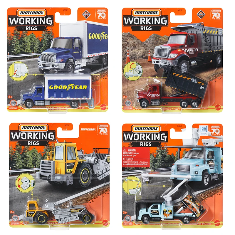2023-Matchbox-WORKING-RIGS-MBX-ROAD-SCRAPER-GMC-C8500-TOPLICK-TREE ...