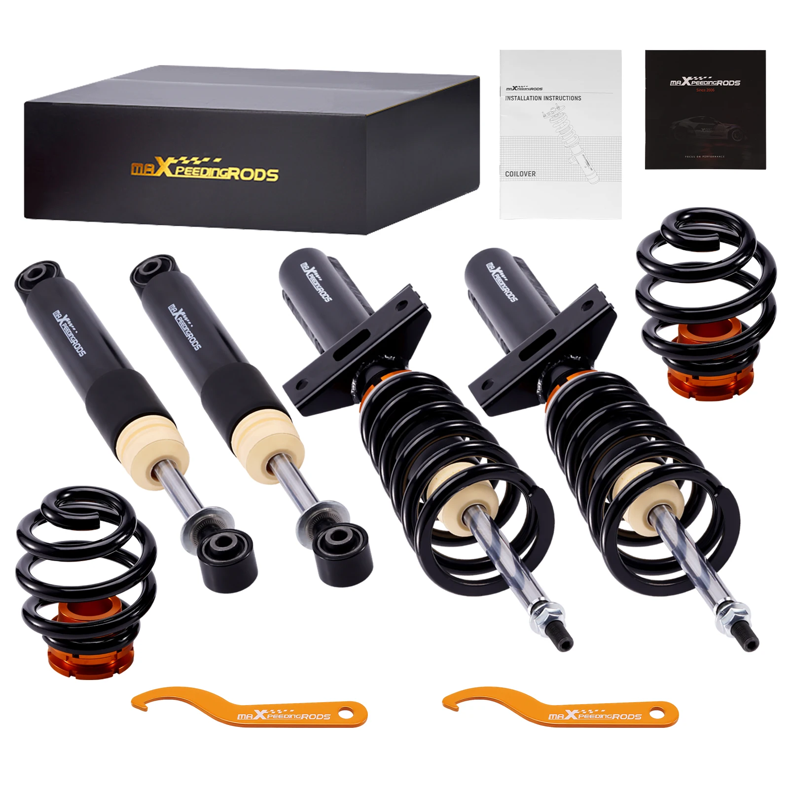 Coilovers-Adjustable-Suspension-Kit-for-VW-Transporter-T5-Facelift-T32 ...
