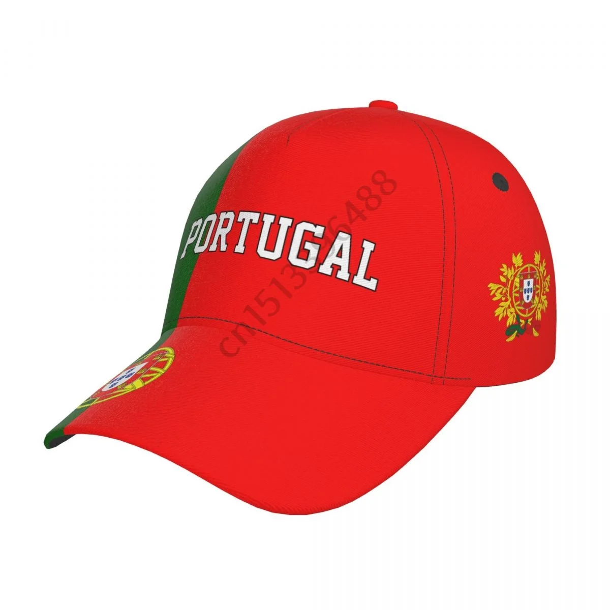 Portugal-Country-Flag-Soccer-Hats-Sun-Baseball-Cap-Breathable ...