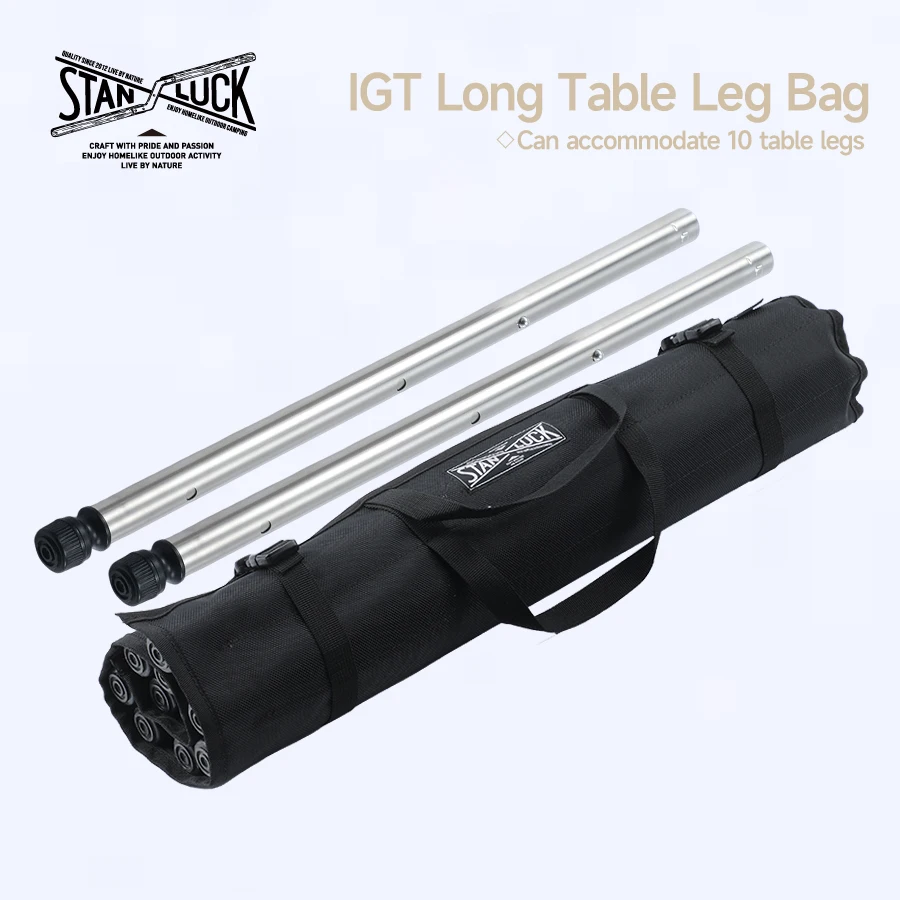 Stanluck IGT Long Table Leg Storage Bag with High Strength Oxford Cloth ...