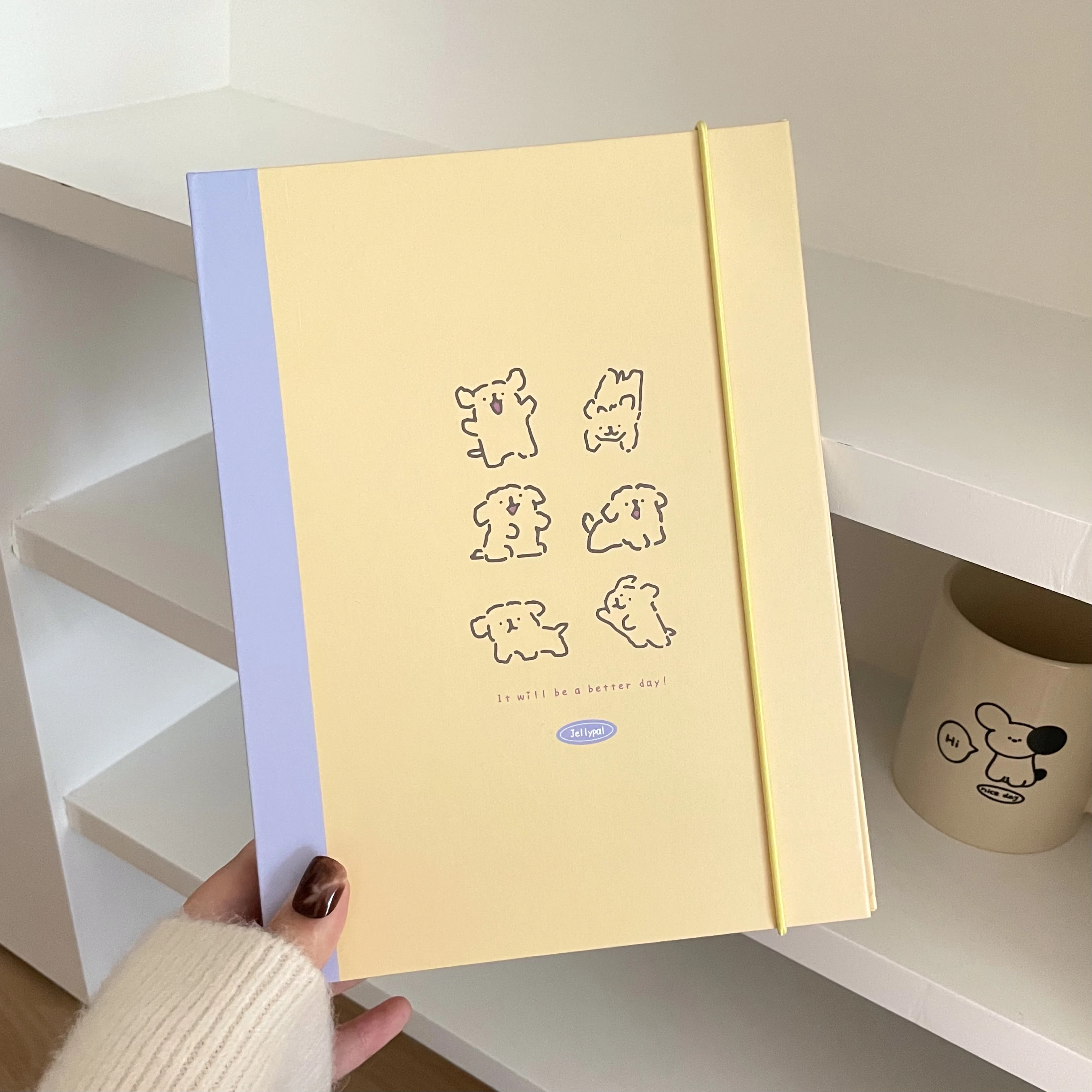 Sharkbang-dise-ado-A5-Binder-Collect-Book-25mm-anillo-cubierta-cachorro ...