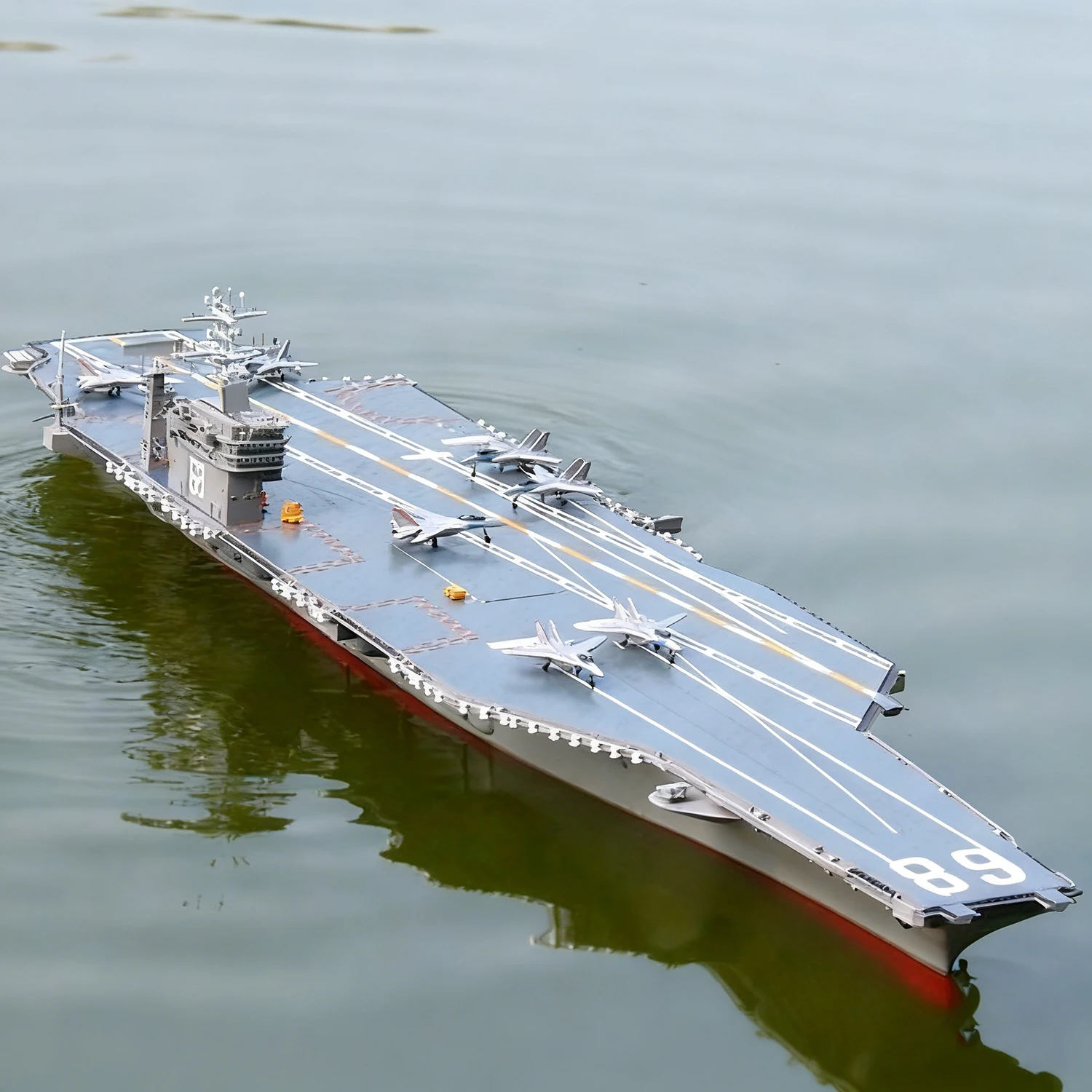 1/200 RC Ships 172.5cm USS Nimitz Aircraft Carrier Remote Control Boat ...