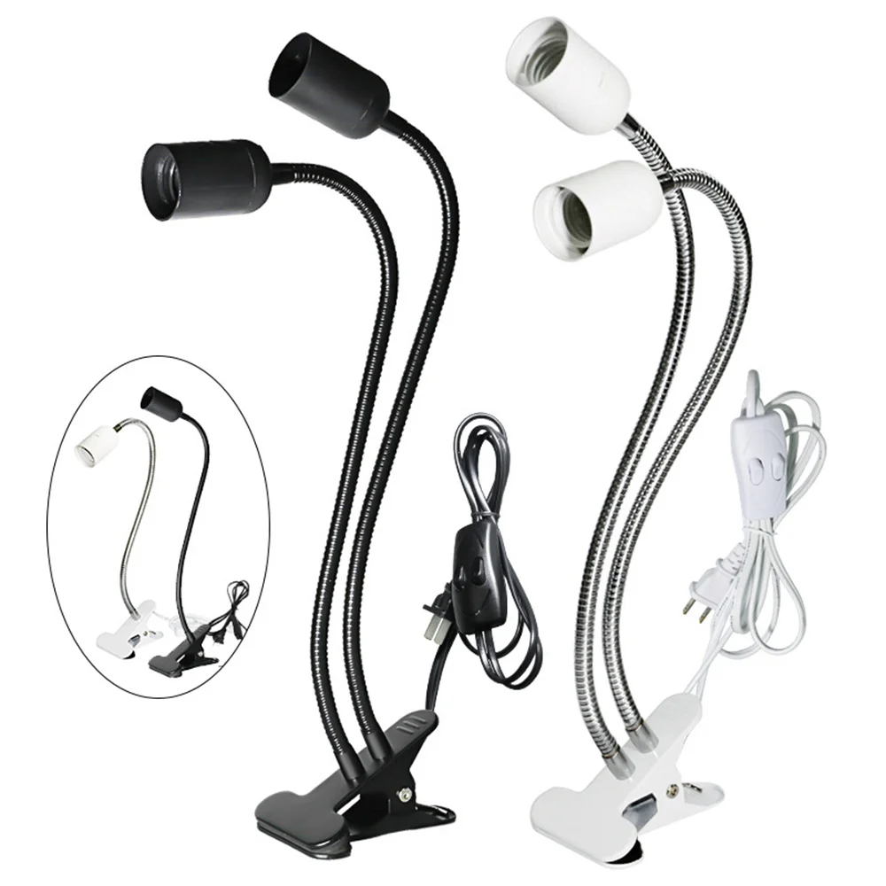 360-Degree-Flexible-Desk-Lamp-Holder-E27-Light-Base-Socket-Gooseneck ...