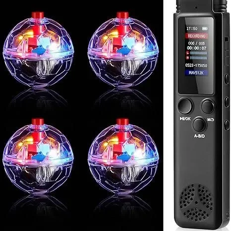 Ghost Hunting Kit With 64 GB Digital Voice Recorder And 4 LED Motion ...