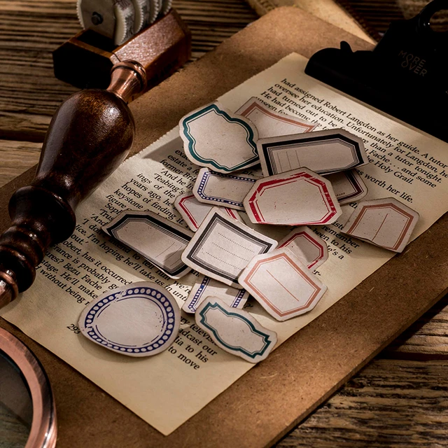 Blank Scrapbook Tag