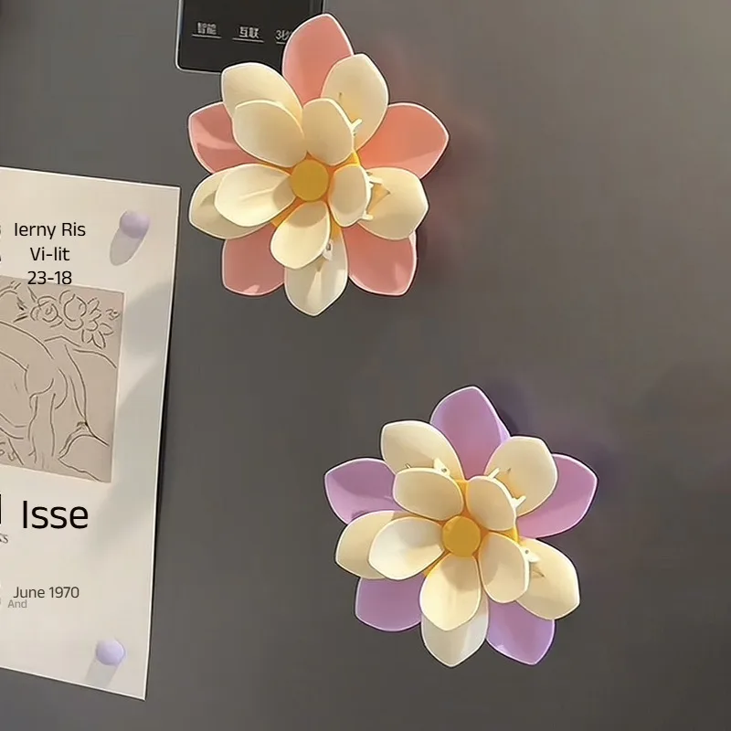 Gentle Lotus Refrigerator Magnet Food Sealing Clip Lianlian Petal ...