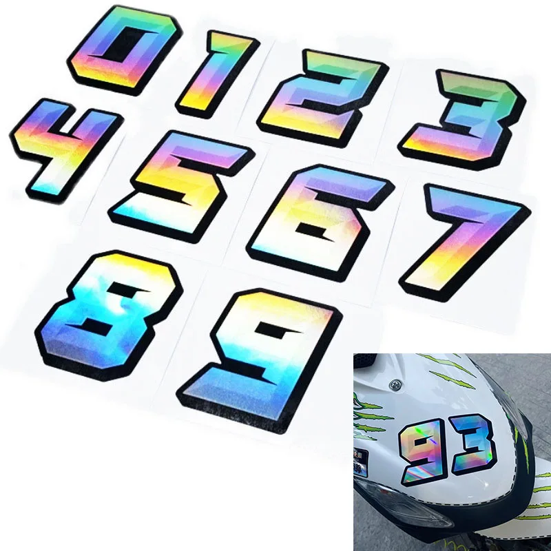 Arabic-Numbers-Decorative-Motorbike-Racing-Pit-Bike-Stickers-DIY-Refit ...