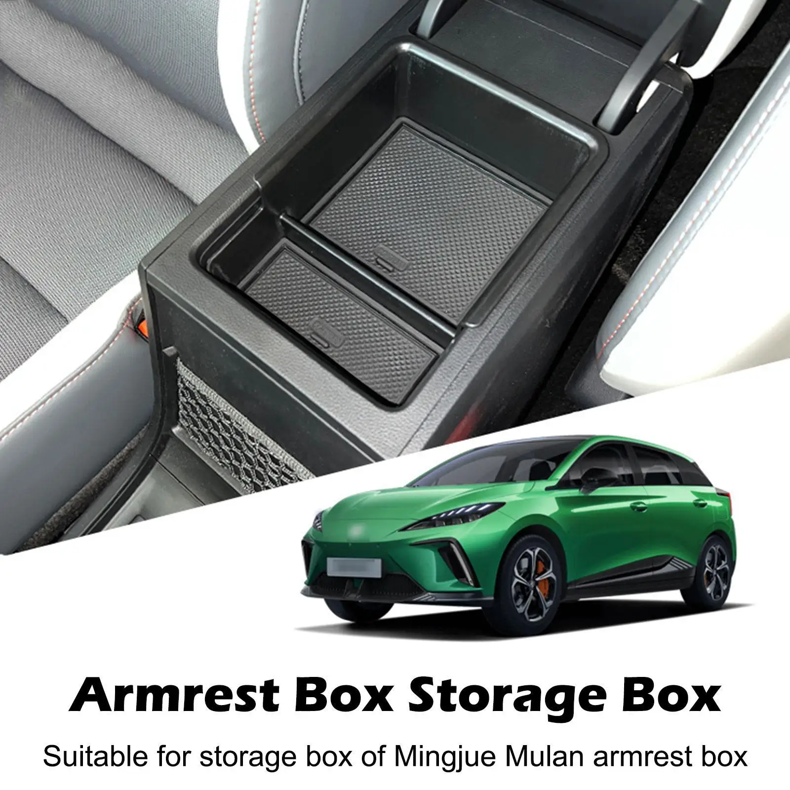 Car Central Armrest Storage Box For MG 4 MG4 EV EH32 MuLan 2022 2023 ...