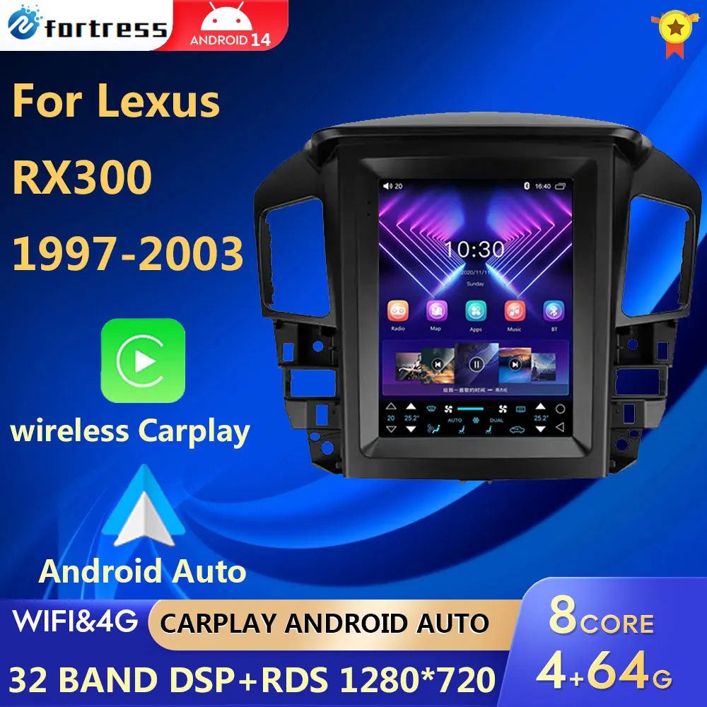 2din-for-Lexus-RX-RX300-RX330-RX350-RX400-RX450-1997-2003-for-Tesla ...