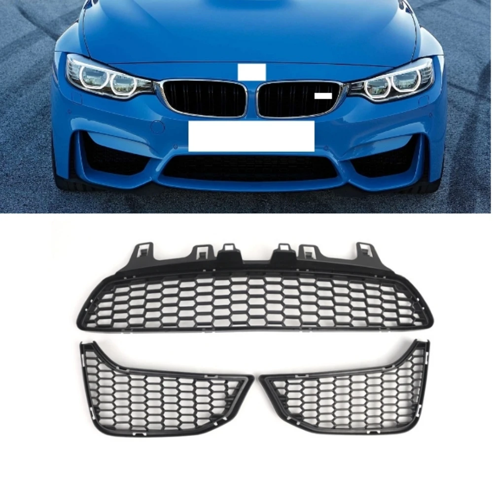 For BMW M3 M4 F80 F82 F83 Front bumper grille 51118054301 51118054302 ...