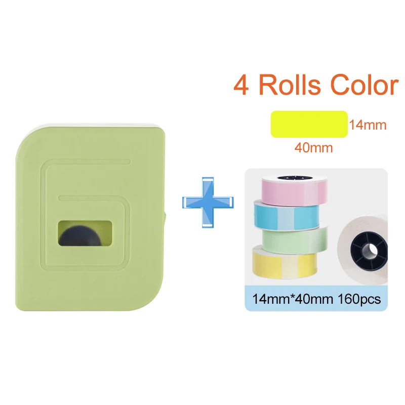 Mini Portable Thermal Label Printer Wireless Bluetooth Sticker Print ...