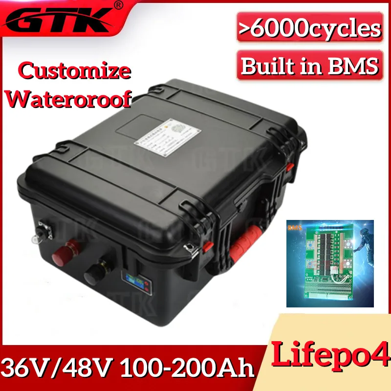 GTK-BMS-12S-16S-36V-48V-100Ah-120Ah-150Ah-200Ah-LiFepo4-Lithium-Battery ...