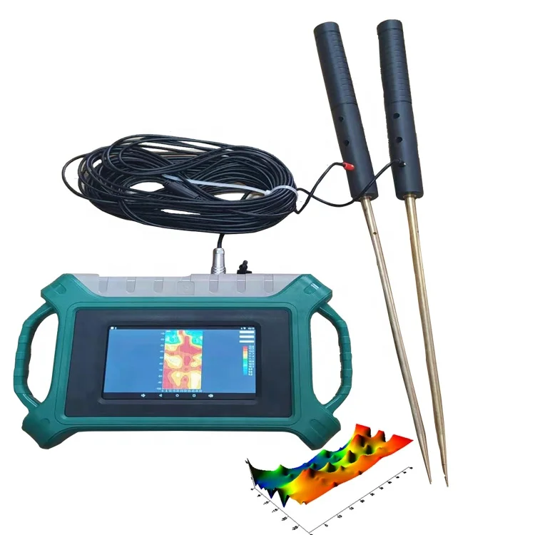 Detector de agua subterránea 3D, localizador de agua de 300m, con ...
