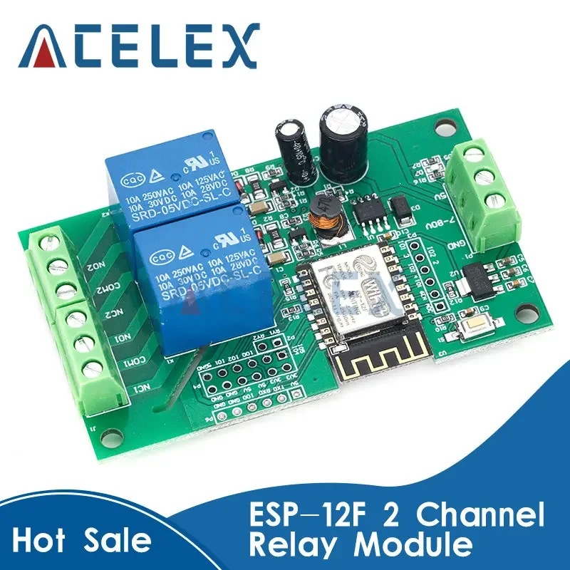 M-dulo-de-rel-de-2-canales-placa-de-desarrollo-inal-mbrico-para-Arduino ...