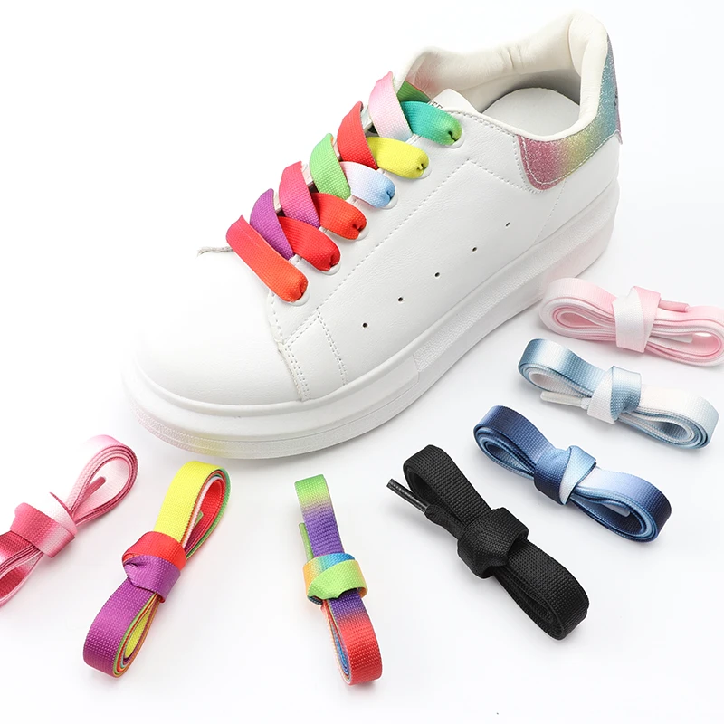 11-Colors-Rainbow-Shoelaces-Gradient-Color-Shoelace-MCQ-Classic-Casual ...