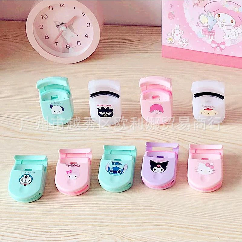 Kawaii-Sanrio-Hello-Kitty-Kuromi-Eyelash-Curler-Wide-Angle-Eyelash ...