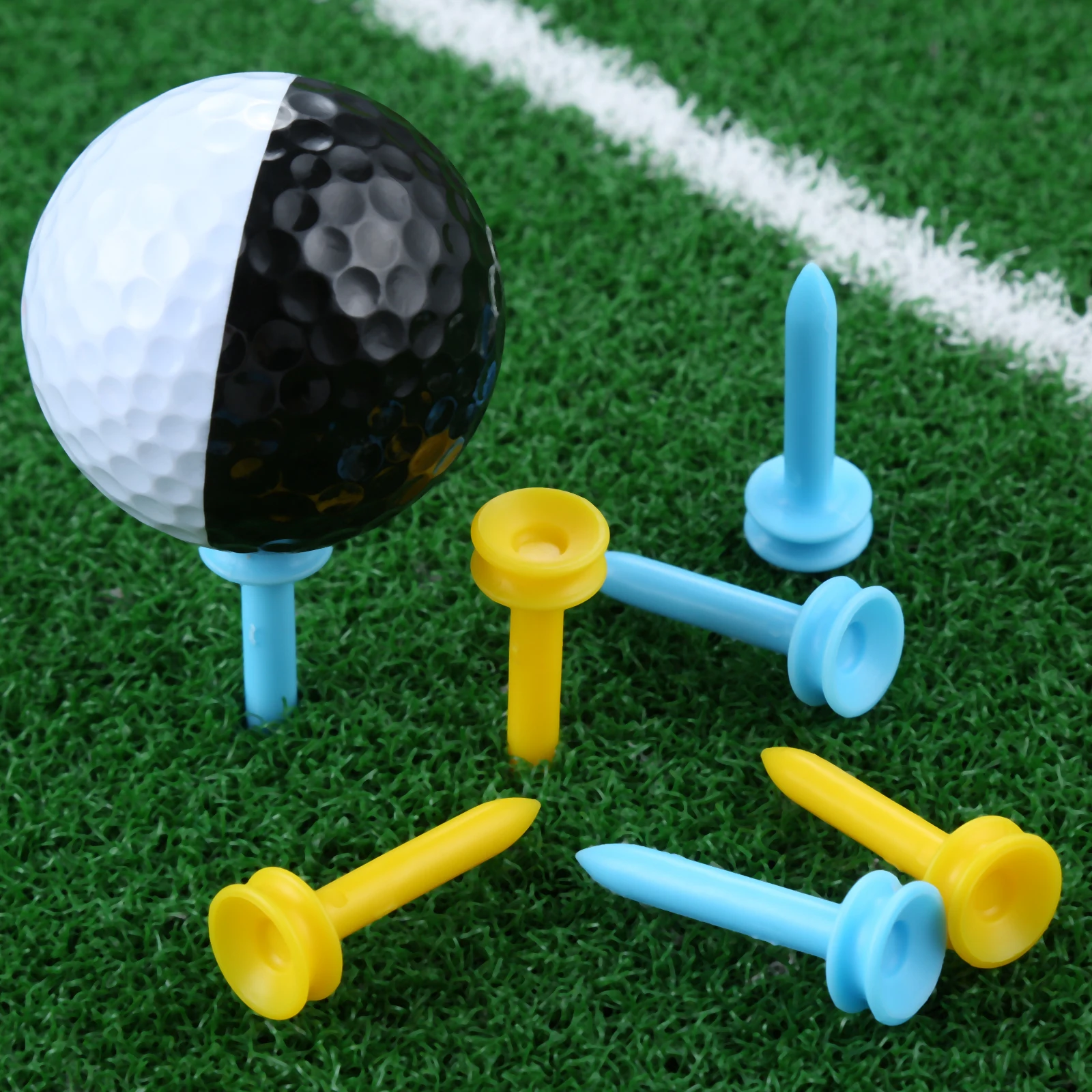 50Pcs-Professional-Multi-function-Golf-Training-Tee-35mm-Durable ...