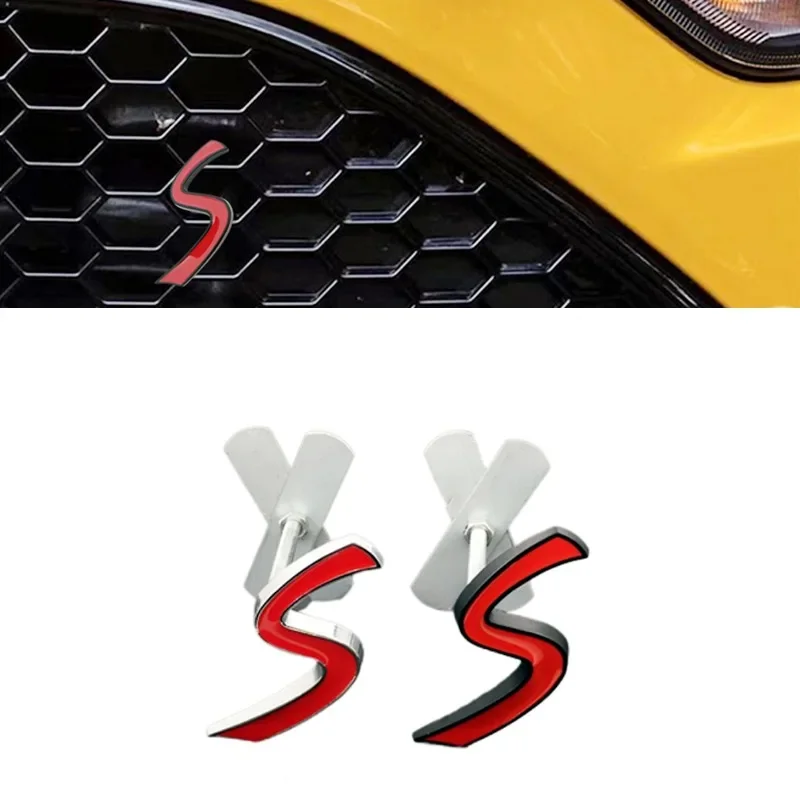 For-Mini-Cooper-S-Logo-Front-Hood-Grill-Badge-Emblem-Decals-For-R50-R52 ...