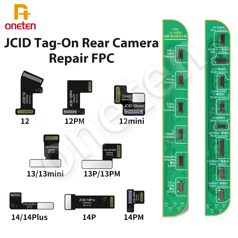 JC-JCID-V1SE-Tag-On-Reparo-C-mera-Traseira-Flex-Cabo-Board-para-iPhone ...