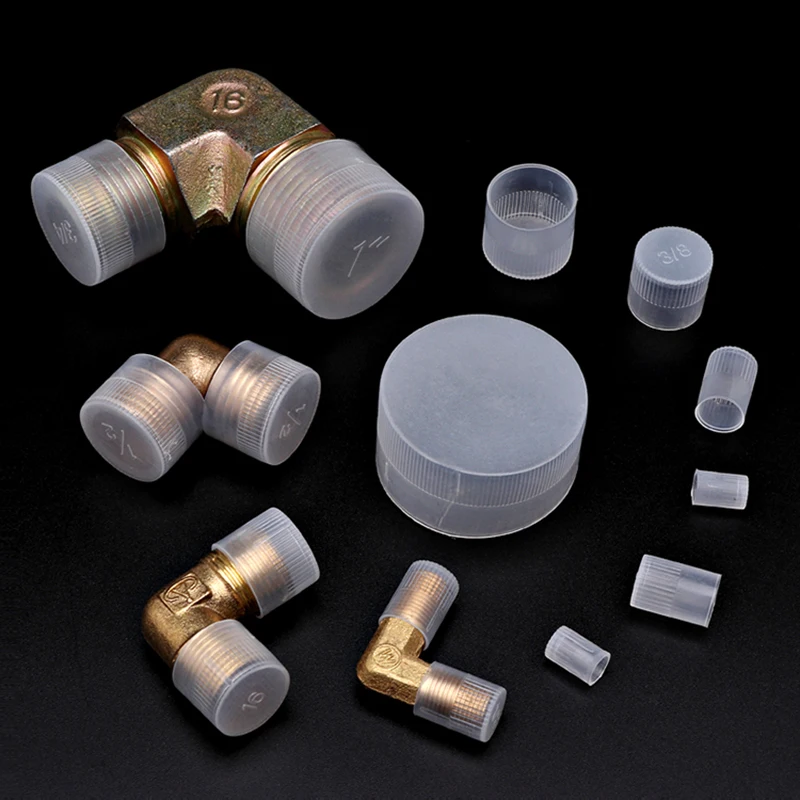 Plastic-Sleeve-Cap-Cover-Screw-Protective-Threaded-Sheath-Dust-External ...