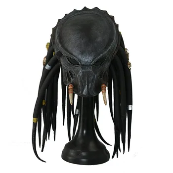 Horror Movie Alien Predator Latex Mask Cosplay Scary Monster Full Face ...