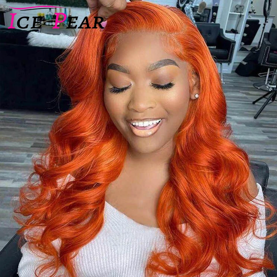 Ginger-Lace-Front-Human-Hair-Wigs-13x4-Lace-Frontal-Wig-HD-Lace-Frontal ...