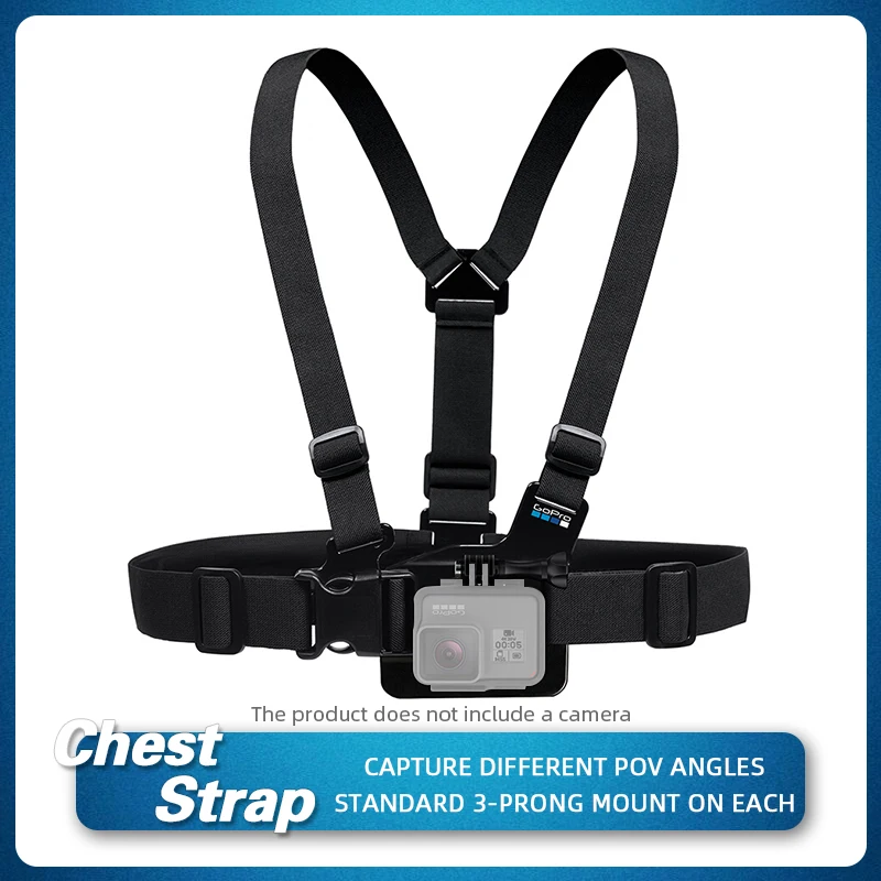 GoPro-Chest-strap-for-GoPro-hero11-10-9-8-7-6-5-black-adjustable ...