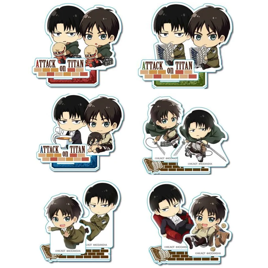 Attack On Titan Chibi Levi And Eren