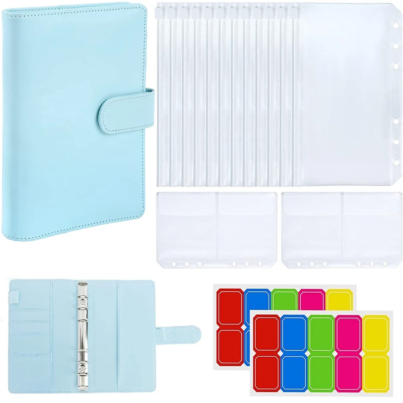 A6-PU-Leather-Budget-Organizer-Binder-Sets-They-Are-Great-For-Storage ...