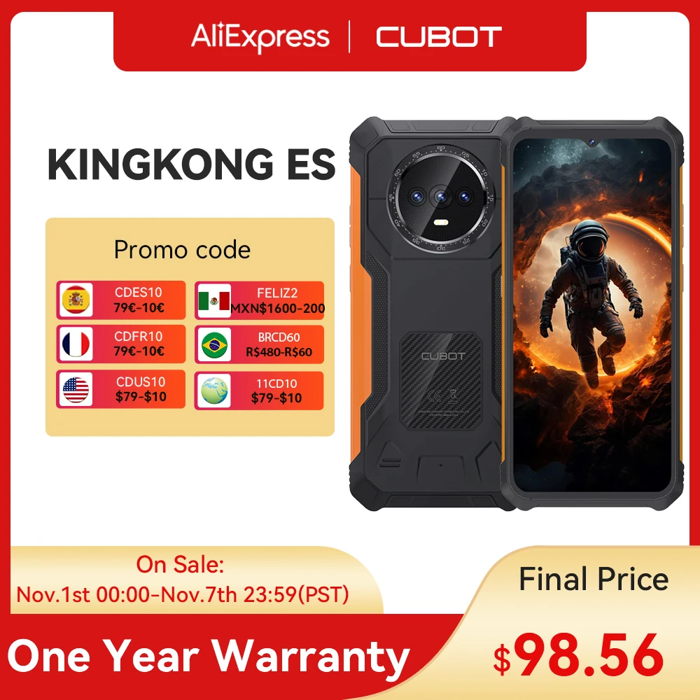 World-Premiere-Cubot-KINGKONG-ES-Rugged-Smartphone-Ultra-thin-Rugged ...