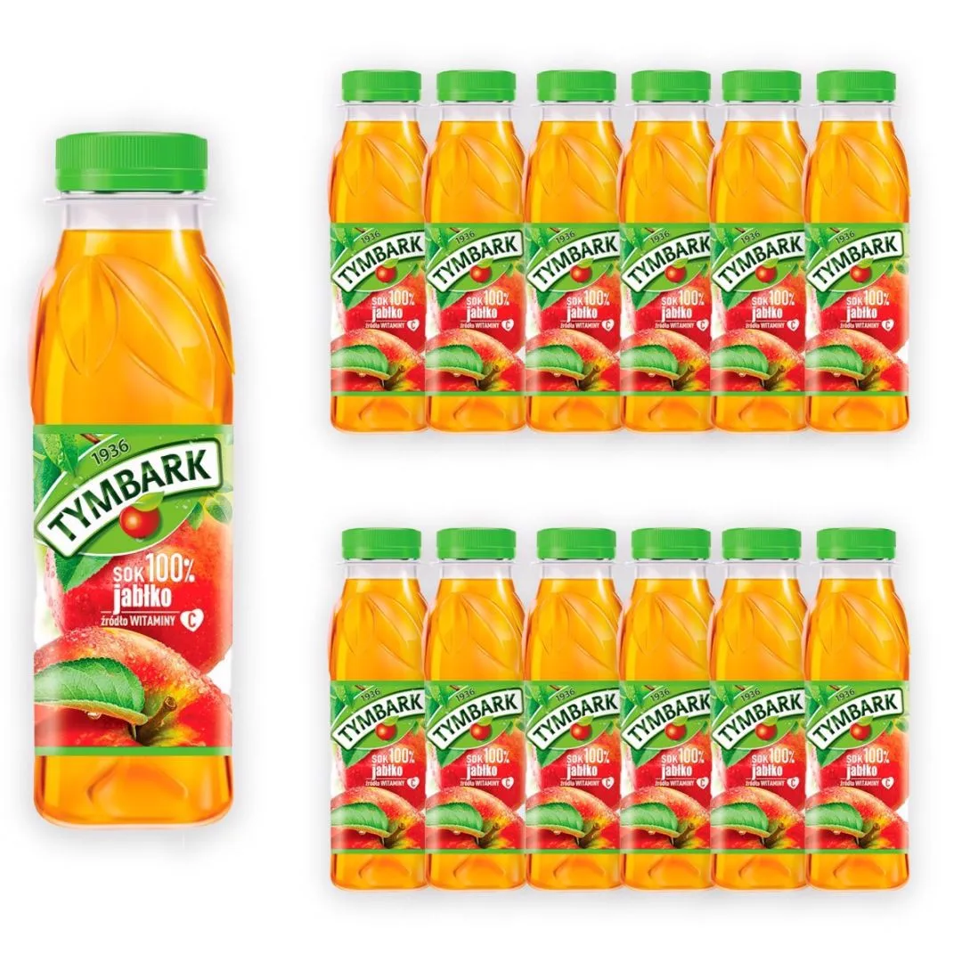 Tymbark Juice 100% Apple 300 ml x 12 pieces - AliExpress 2