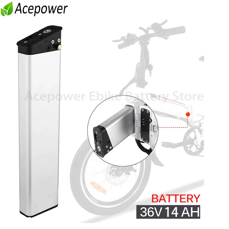 ANCHEER AM1908 36V 10Ah 14Ah Folding Electric Bicycle Battery ADO A16 ...