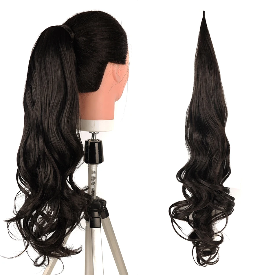 Synthetic ponytail extensions 26inch / 100g (Brand - Booming hair ...
