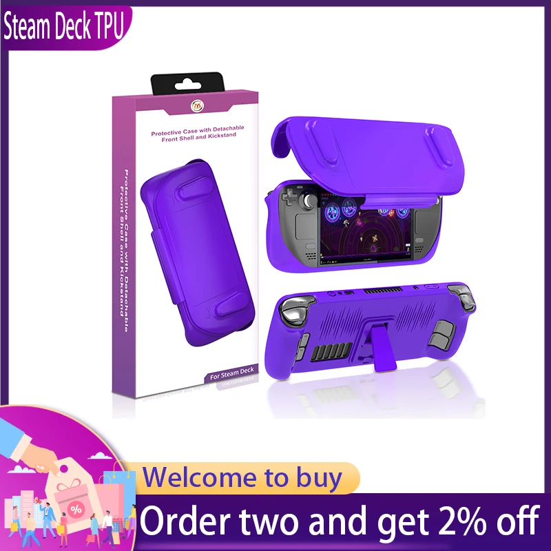 Back Cooling Cover With Sliding Shell For Steam Deck Console,Hard ...