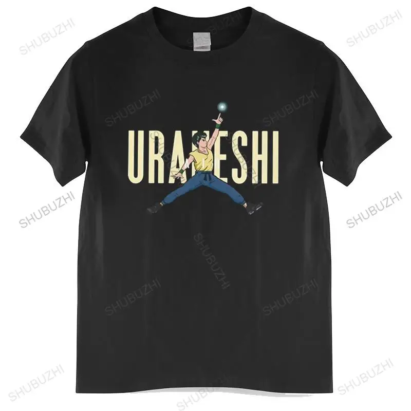 Cotton-Tshirt-Men-Crew-Neck-Tops-Men-s-Yu-Yu-Hakusho-Yusuke-Kurama-T ...