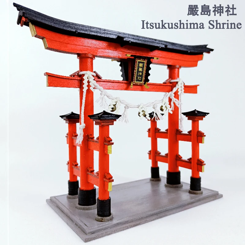 DIY-Wooden-Doll-Houses-Itsukushima-Shinto-Shrine-Japanese-Construction ...