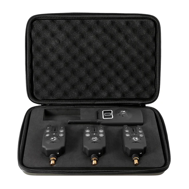 Wireless Fishing Bite Alarms Set Digital Fishing Alarm Kit LED Alarm ...