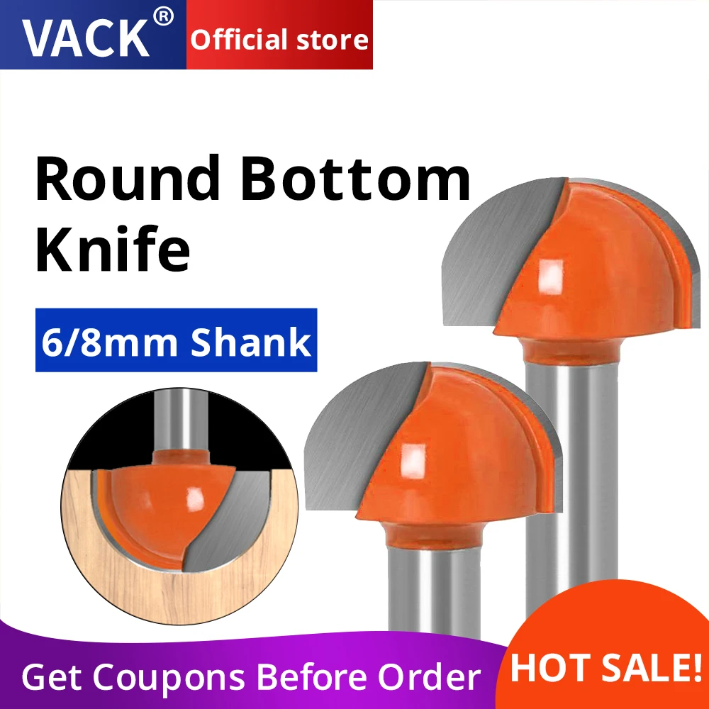 6-8mm-Shank-Ball-Nose-End-Mill-Wood-Router-Bit-Set-Round-Cove-CNC ...