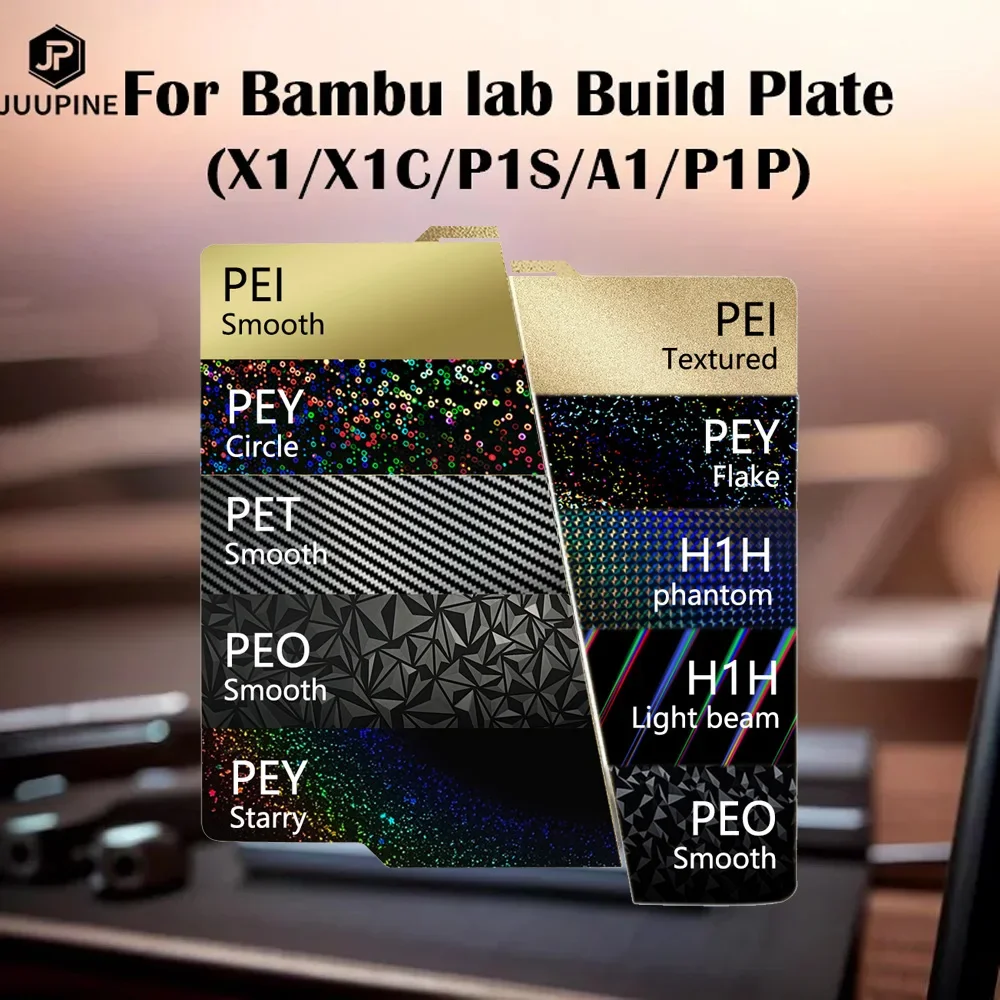 For-Bambu-Lab-Build-Plate-x1-X1C-Holographic-Pey-Sheet-Pet-Pei-Texture ...