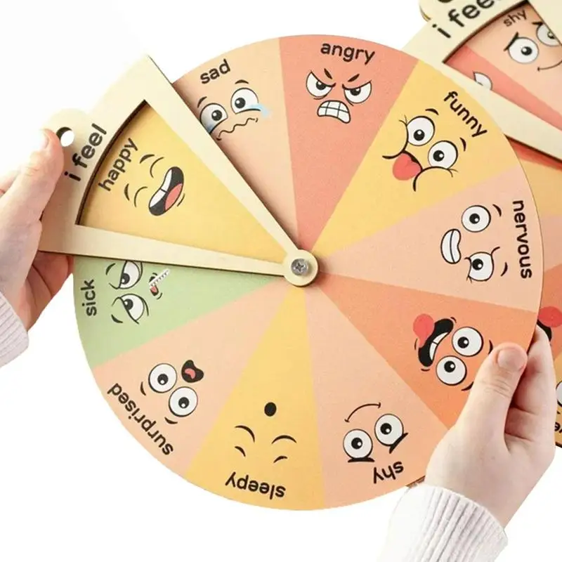 Feeling-Wheel-For-Kids-Montessori-Emotion-Wheel-Feeling-Expression ...