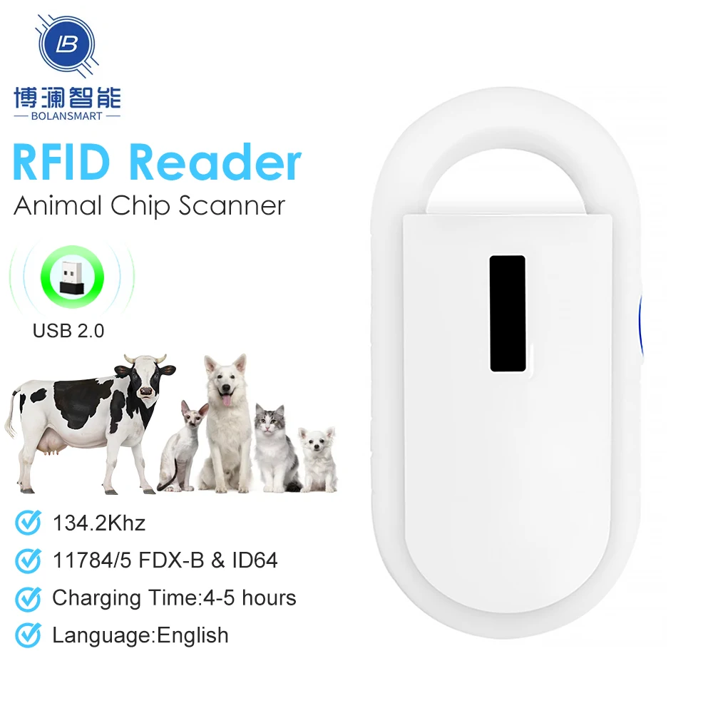 Handheld-Digital-ID-Pet-Chip-Scanner-Rechargeable-134-2KHz-Animal ...