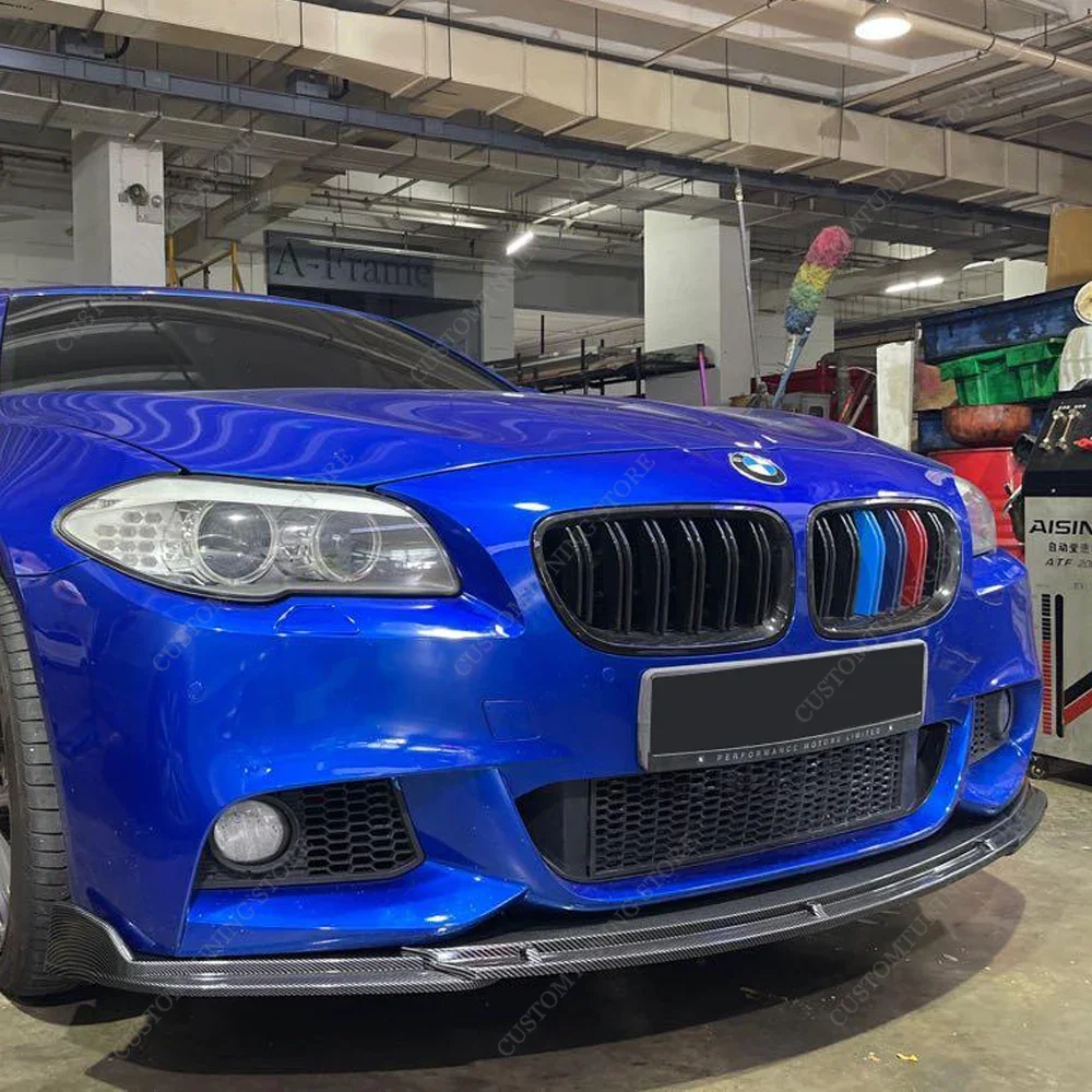 Front Bumper Lip Spoiler Splitter Diffuser Retroft For BMW F10 F11 520d ...