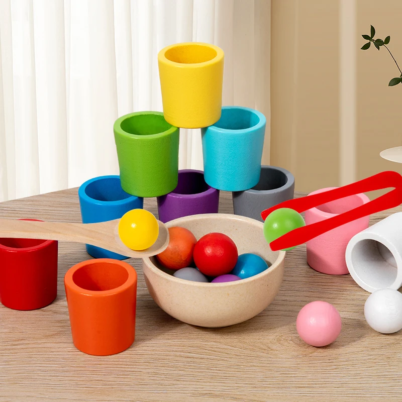 Montessori Color Sorting Toy – Their First Joy
