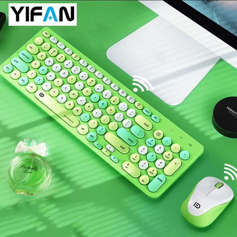 Teclado inalámbrico recargable, Dongle de 2,4 Ghz, puerto USB Plug and ...