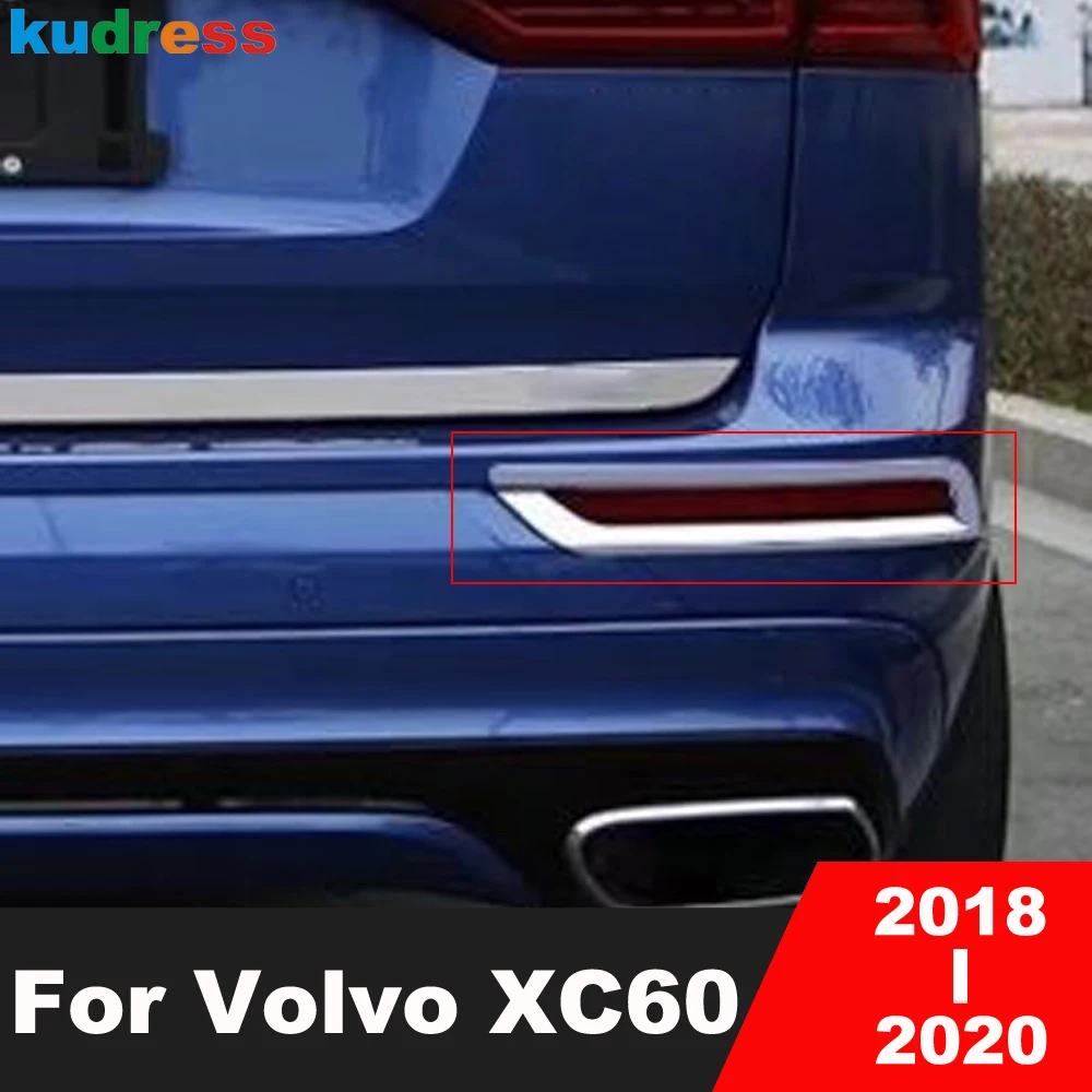 Rear-Bumper-Fog-Light-Lamp-Cover-Trim-For-Volvo-XC60-2018-2019-2020 ...